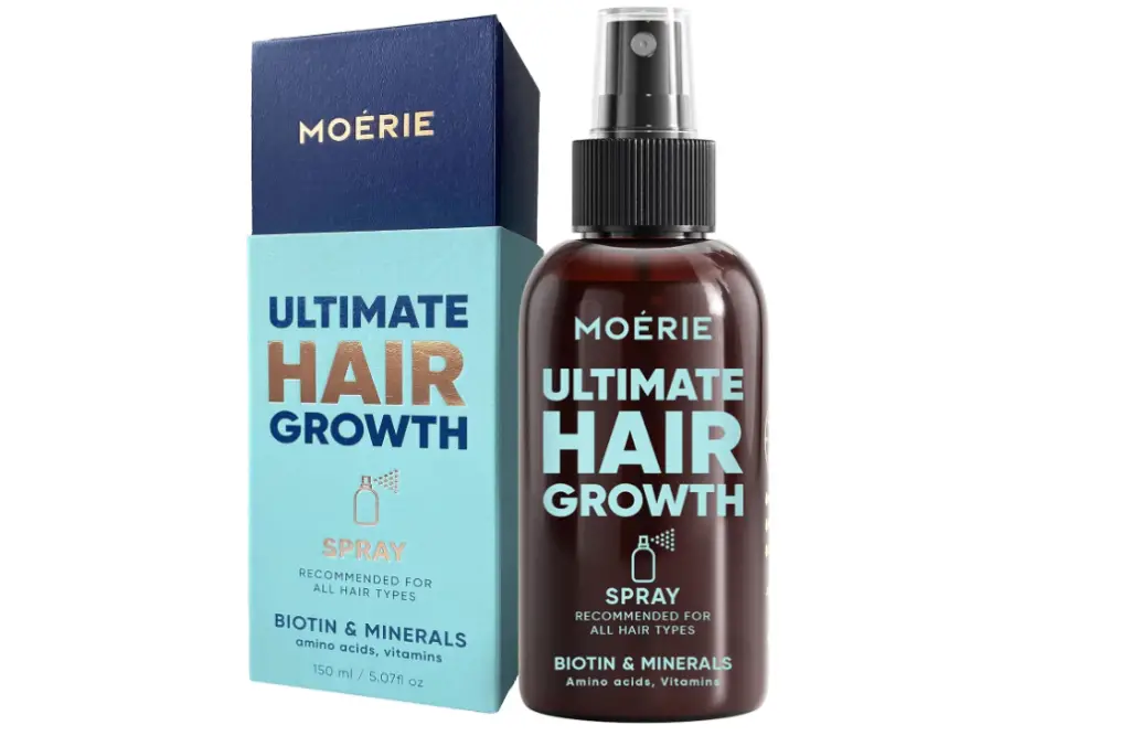 How I Tried The Moerie Hair Spray for Growth - Ibisik