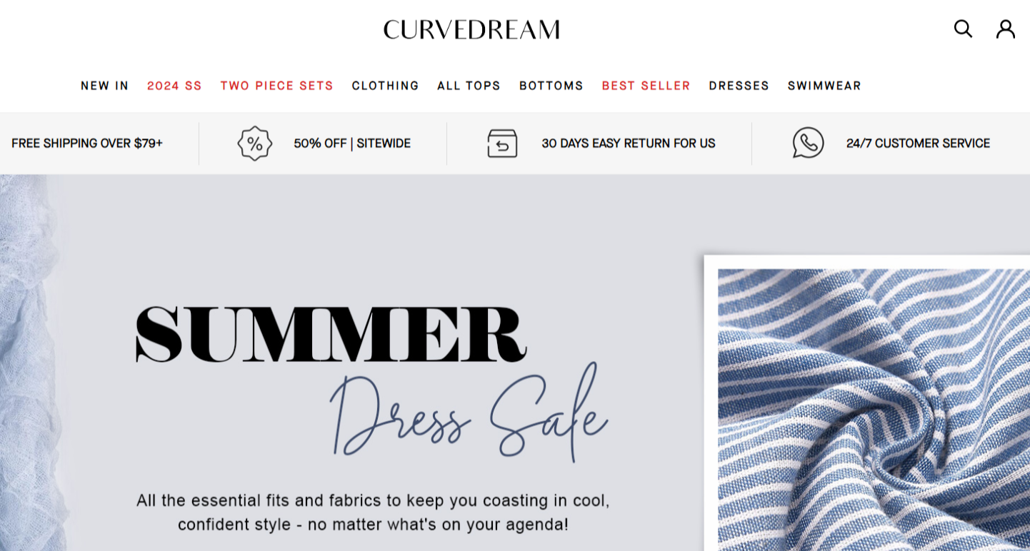 Curvedream Reviews: Is Curvedream.com a Scam Clothing Store? - Ibisik
