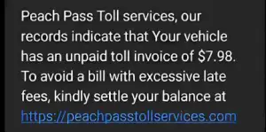 GA Peach Pass Scam: Beware Of This Phishing Scam! - Ibisik