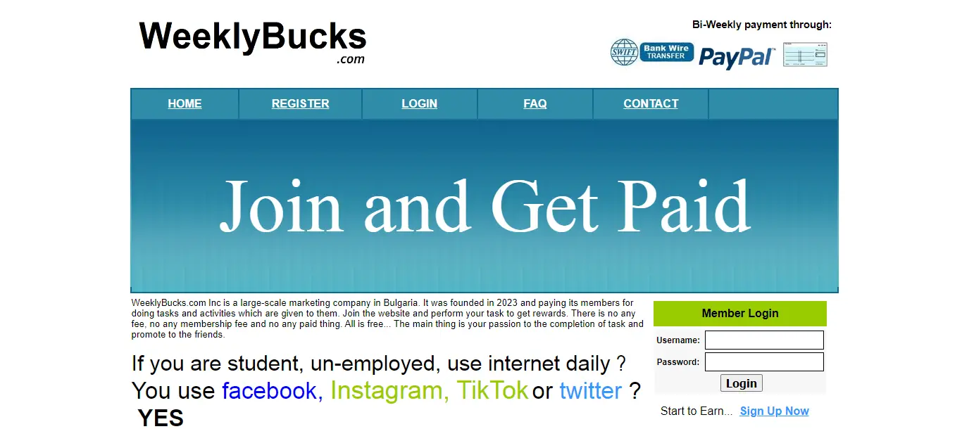 Weeklybucks.com Review: Fake Survey Site! You Wont Get Paid! - Ibisik