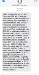 Kelly Services Scam: Beware Of This Fake Recruitment Job Offer! - Ibisik
