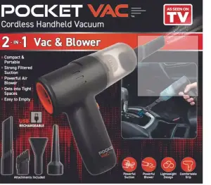 I Bought Pocket Vac: Here Is My Unbiased Review Of This Cordless ...