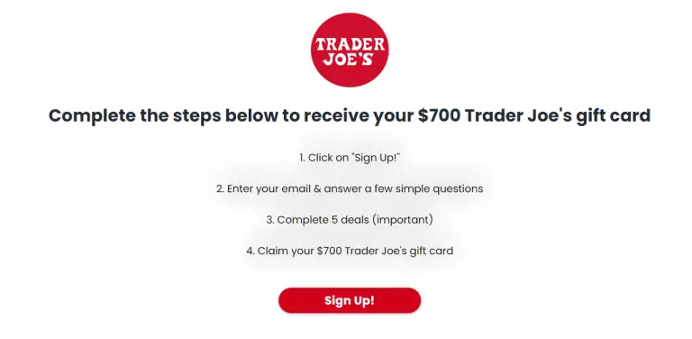 Beware Of Giftedjoes.com: It Is Running A $700 Trader Joe’s Gift Card ...