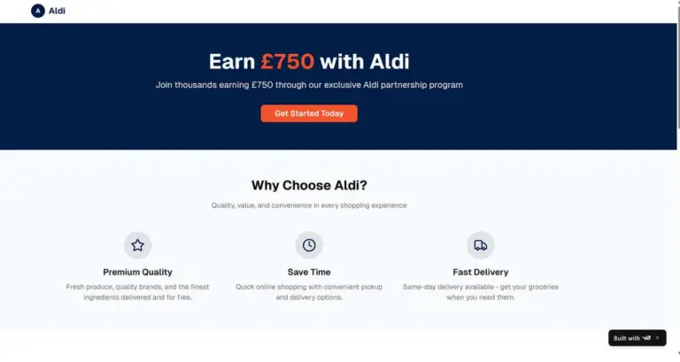 AldiGrabs.com Scam: Fake £750 ALDI Gift Card! Beware!! - Ibisik
